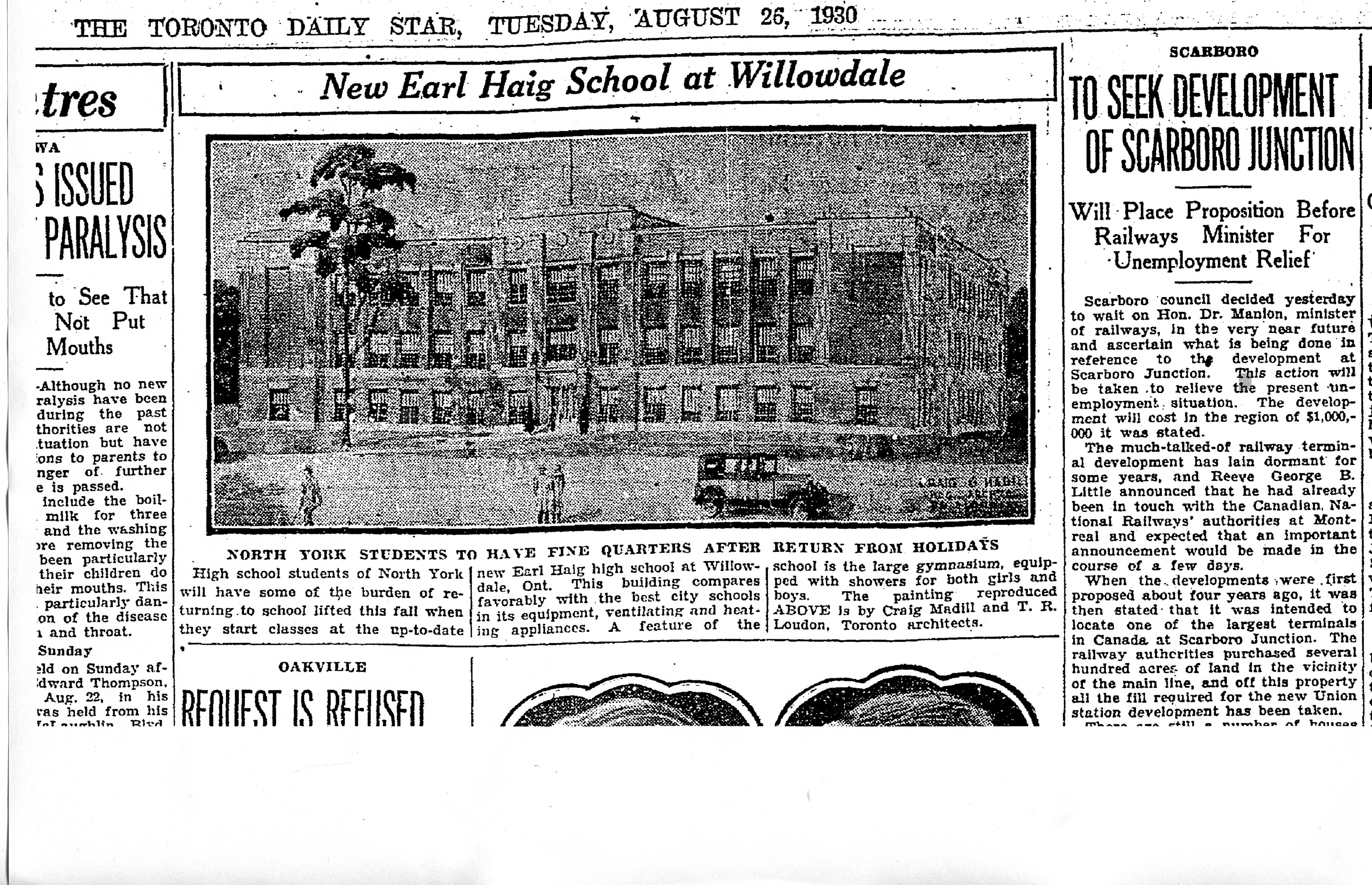 ACO Toronto - Earl Haig Secondary School